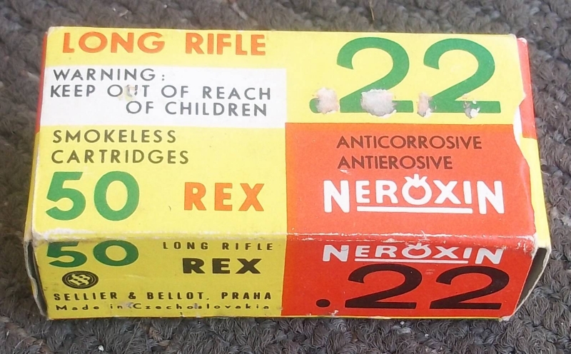 Neroxin S&B 22 Lr 60`S Vintage Full Box Czech Mfg For Sale at ...