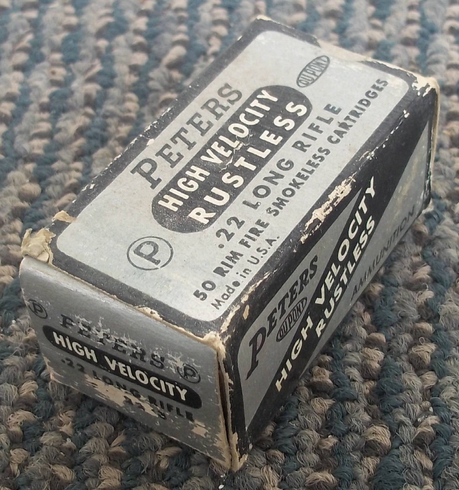 Peters High Velocity Rustless 22 Lr Silver Foil For Sale at GunAuction ...