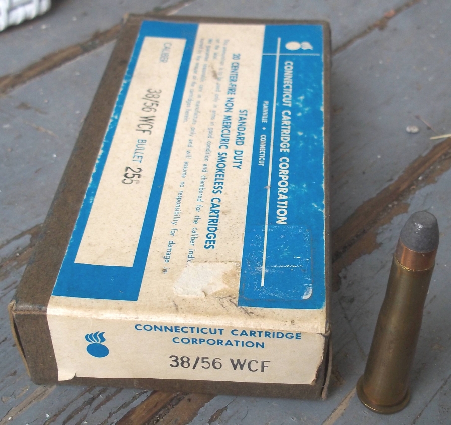 38-56 Wcf 255 Gr Full Box Connecticut Cartridge Co For Sale at ...