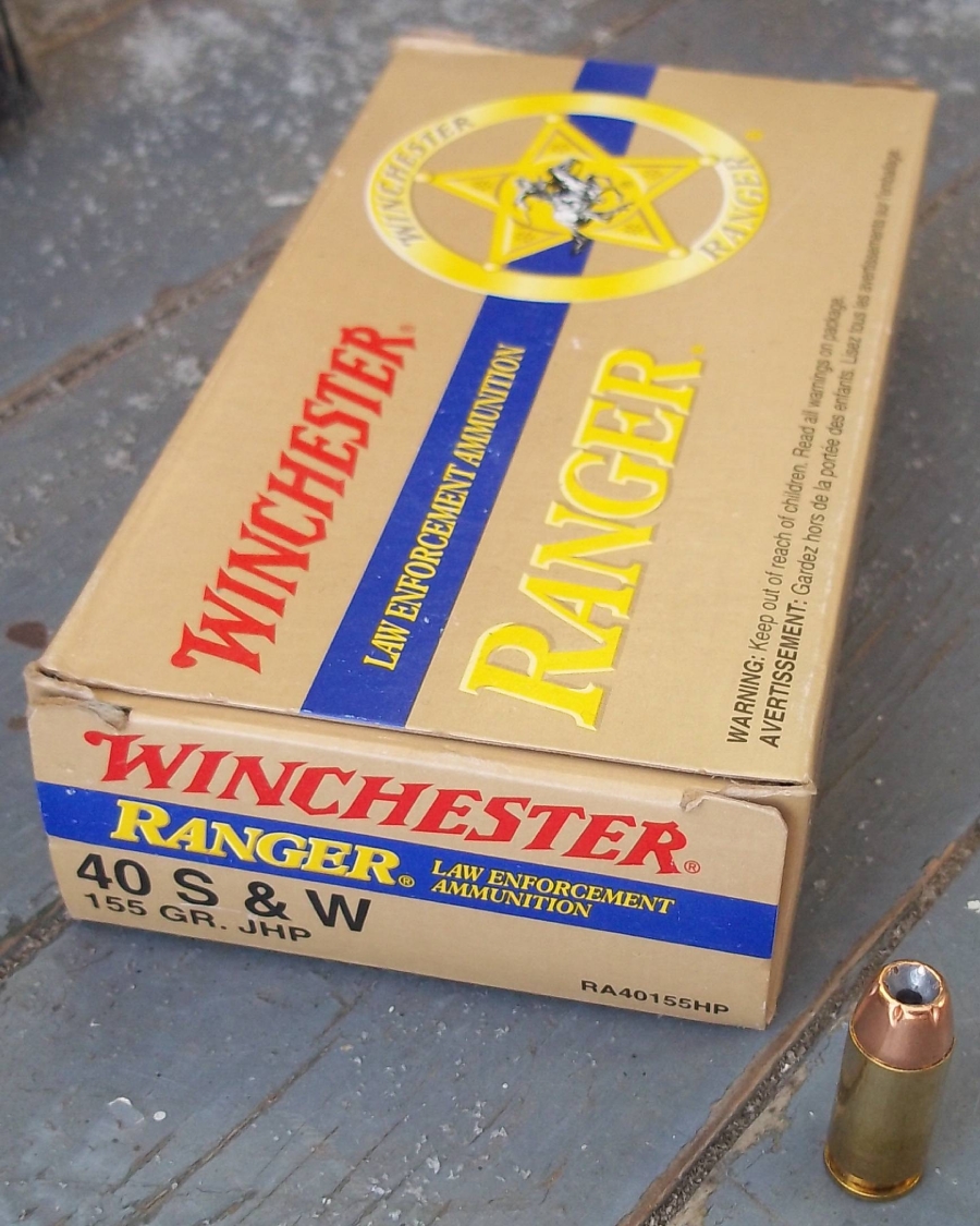 Winchester Ranger 40 S&W 155 Gr. Jhp Ra40155hp For Sale at GunAuction ...