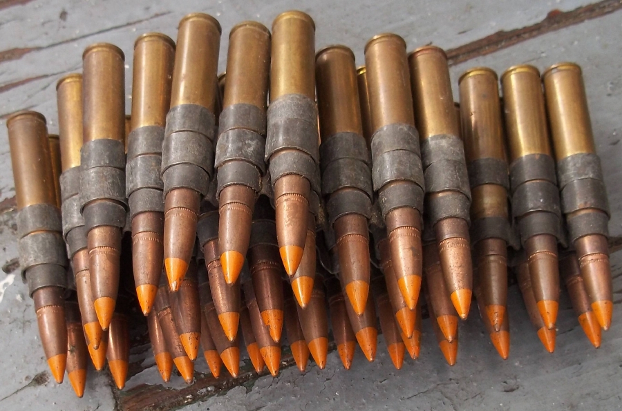 38 Rds .308 Tracer M62 147 Gr Fmj 308 Ra 53 Linked For Sale at ...