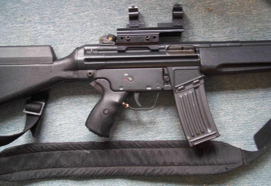 Heckler & Koch Pre-Ban Hk 93 Hk93 223 98 Scope Base Sniper Style For ...