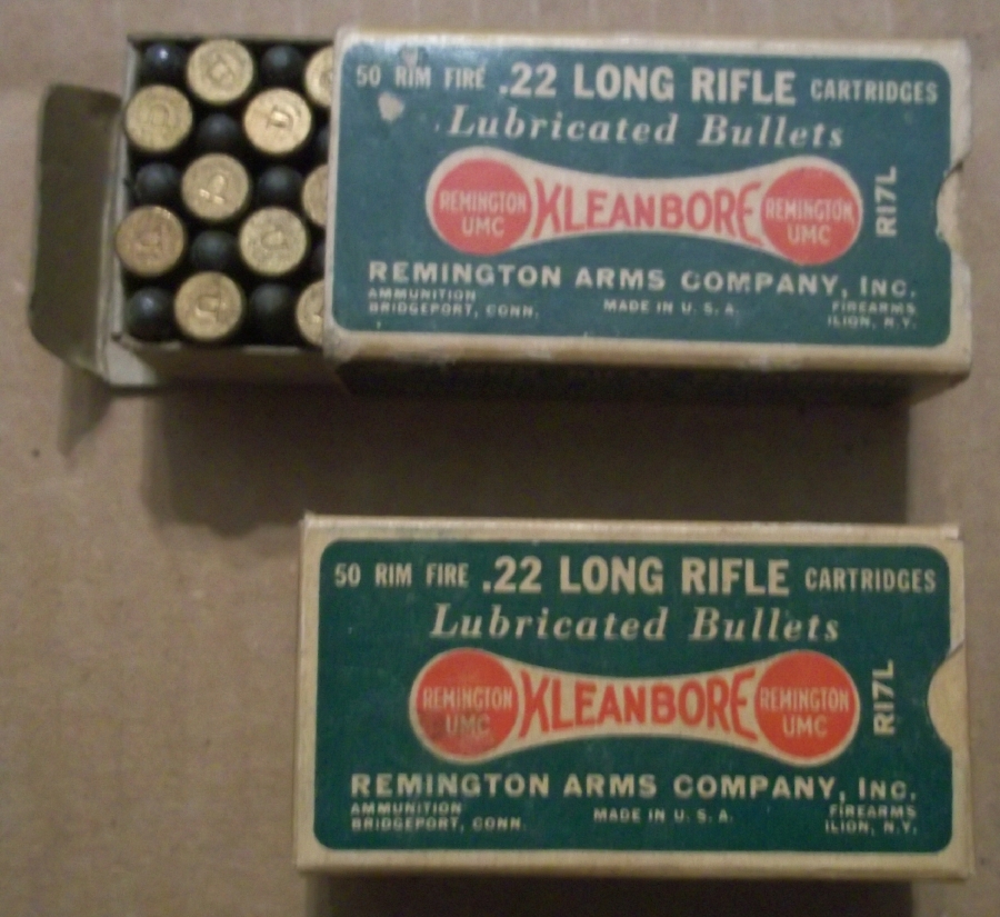 2 Remington Dogbone 22 Lr Army Lot R17l Boxes For Sale at GunAuction ...