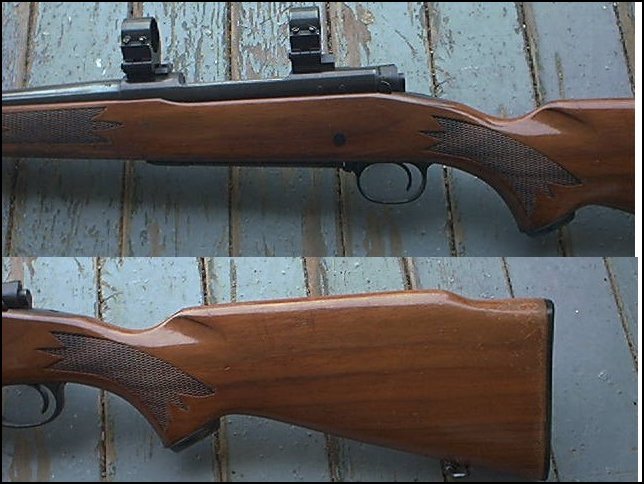 Winchester Sears 53 M70 Bolt Rifle 308 W/ Rings For Sale at GunAuction ...