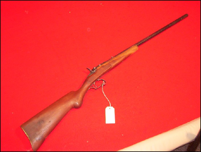 BELGIAN FLOBERT 22 CAL RIFLE OCTAGON BARREL** ANTIQUE