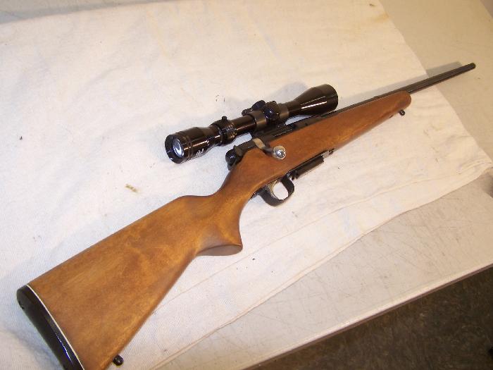 Revelation Savage Model 225e Bolt Rifle 222 Rem W/Scope For Sale at ...