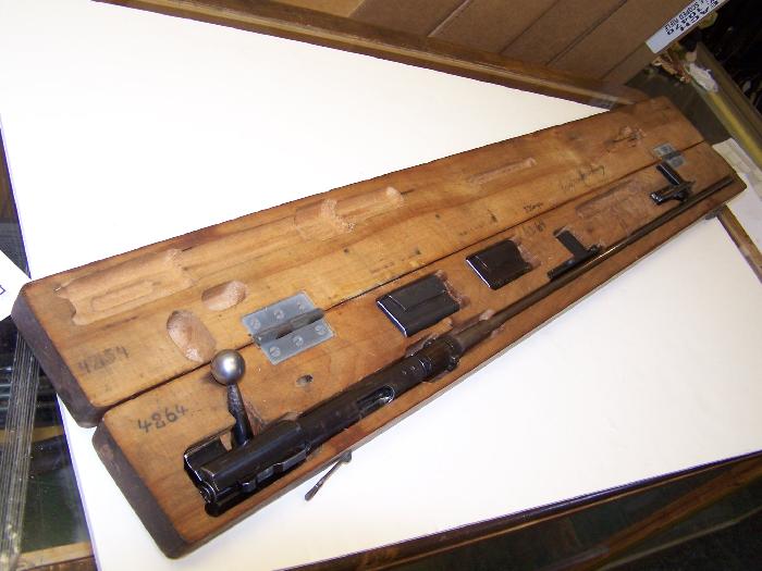 German Nazi K98 Conversion Kit W/Wood Case For Sale at GunAuction.com ...