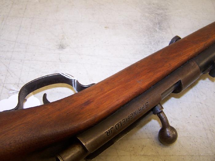 Lewis Page Model 50 Springfield Jr Blot Action 22 Boys Rifle For Sale ...