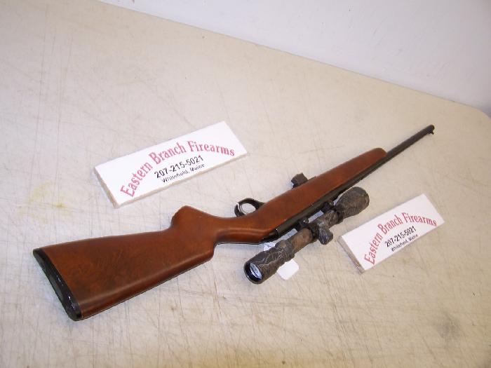 Revelation Model 125 Semi Auto Rifle 22 Lr W/ Scope For Sale at ...