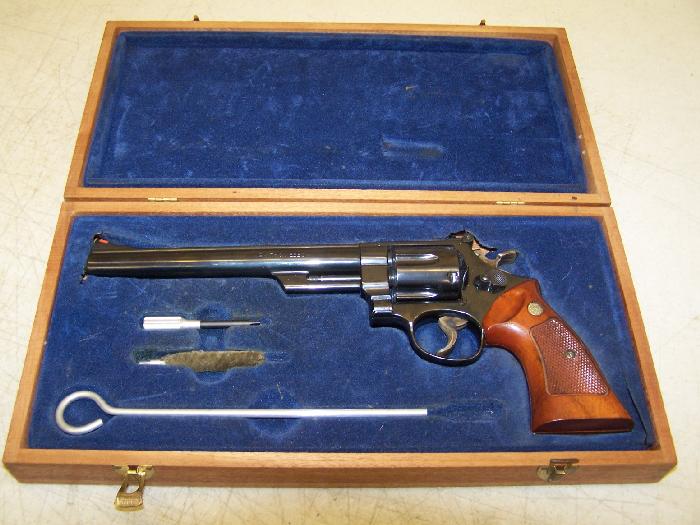 Smith & Wesson Model 25-5 Revolver 8 3/8 45 Long Colt W/Wood Box For ...