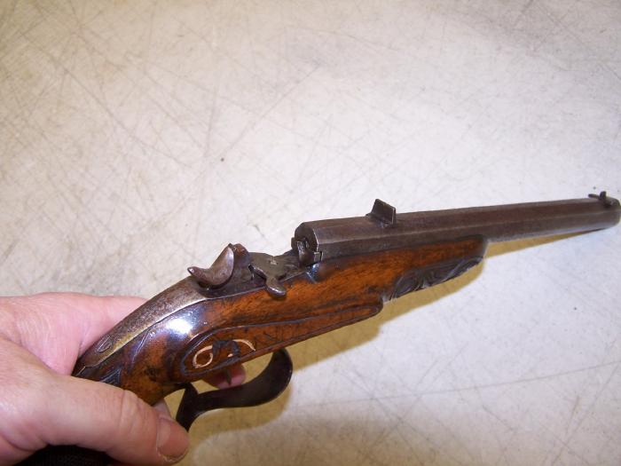 Flobert 22 Cal Parlor Target Pistol -- Antique For Sale at GunAuction ...