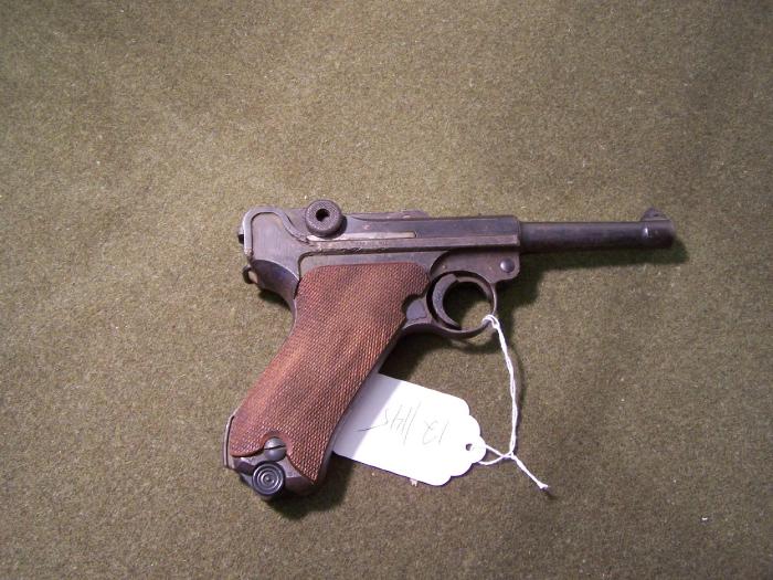 Luger S/42 Nazi P08 Semi Auto 9mm Pistol Dated 1937 For Sale at ...