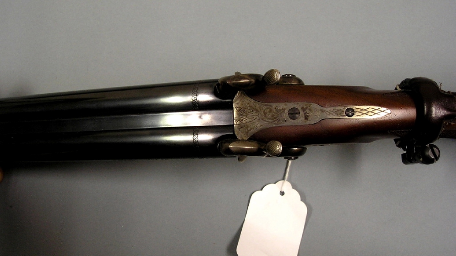 Pedersoli 20 Bore Howdah Pistol -- For Sale at GunAuction.com - 13094516