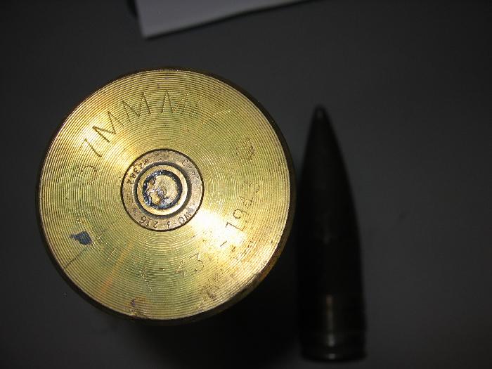 Inert Ww2 Usa 37mm 37 Mm He Shell Exc Cond For Sale at GunAuction.com ...