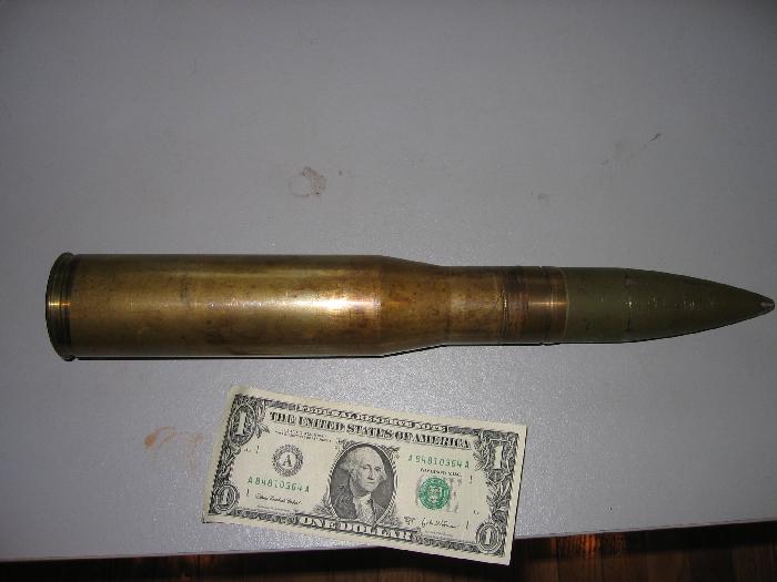 Inert Ww2 Usa 37mm 37 Mm He Shell Exc Cond For Sale at GunAuction.com ...