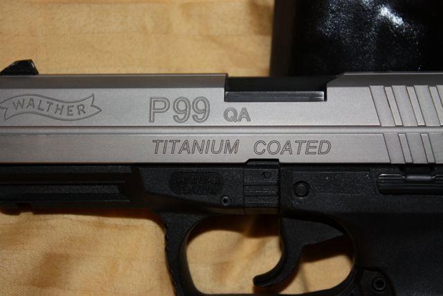 Walther P99 Qa Titanium .40 Cal Semi Auto For Sale at GunAuction.com ...