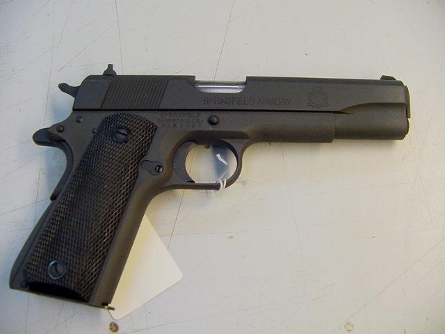 Springfield Armory (Geneseo, Il) 45 Acp 1911a1- Just A Gun- Shoots ...