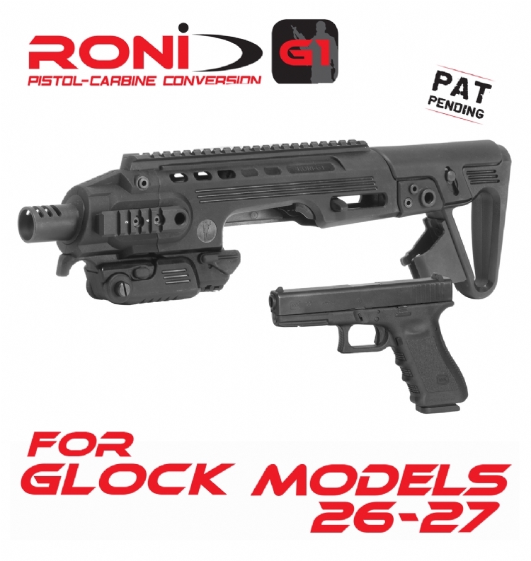 RONI-G1 CAA PDW Conversion kit for GLOCK 26, 27 For Sale at GunAuction ...