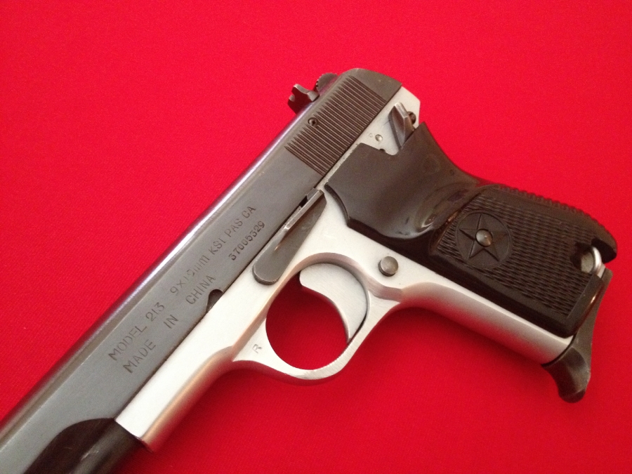 Norinco Ksi China Tokarev Model 213 Semi Auto 9mm Pistol (Two-Tone ...