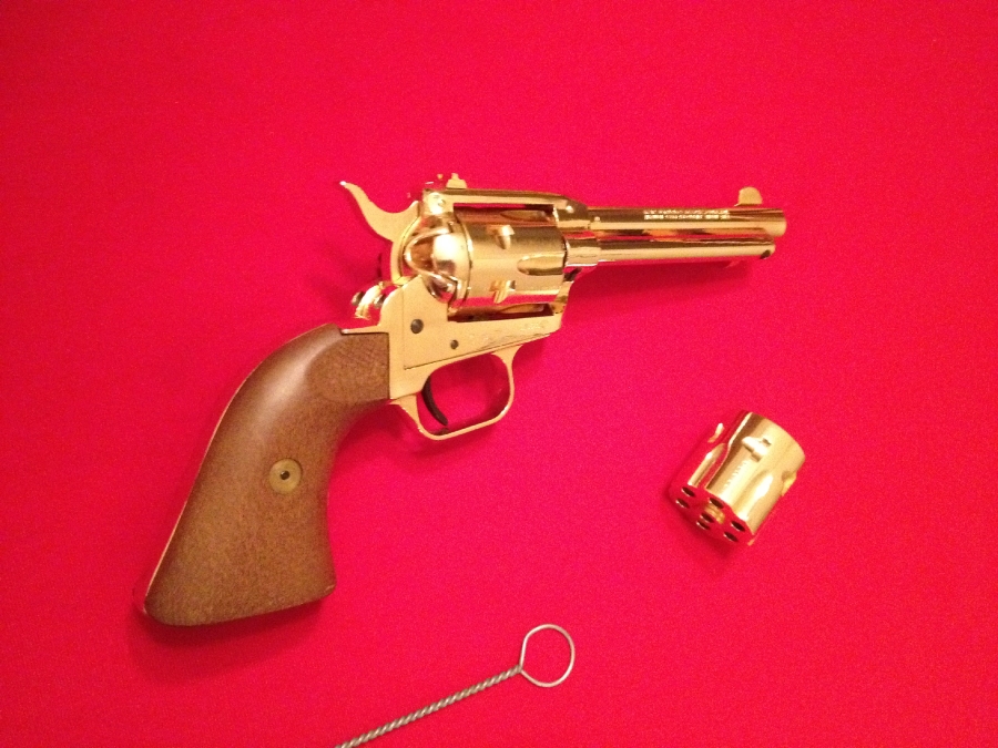 Fie Buffalo Scout E15 Gold Yellow Rose Combo Revolver (Unfired) For ...