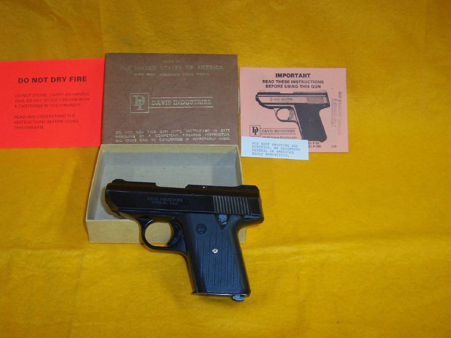 Davis Industries Davis P-380 Semi-Auto .380 Acp For Sale at GunAuction ...