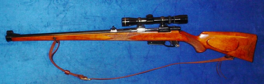 Krico Mannlicher Full Walnut Stock Rifle .222 Rem. For Sale at ...
