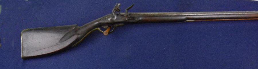 American Scarce Estate Acquired Colonial Club Butt Musket For Sale at ...