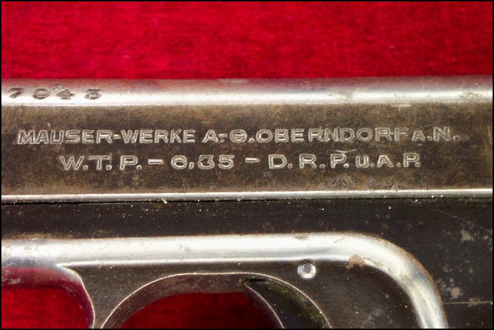 Mauser Wtp I 6.35mm Vest Pocket Pistol For Sale at GunAuction.com - 7505889