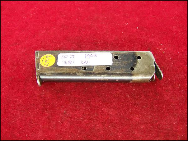 Colt 1908 380 Caliber Magazine-Original For Sale at GunAuction.com ...