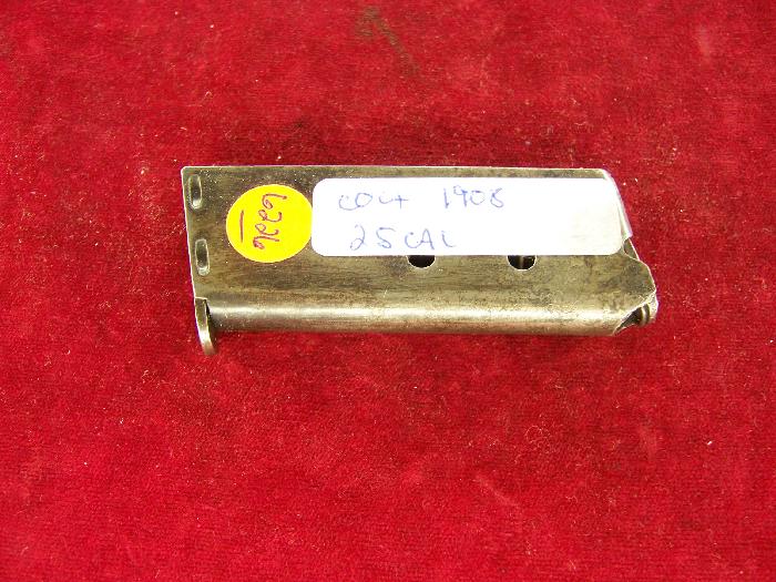 COLT 1908--25 CALIBER MAGAZINE-ORIGINAL