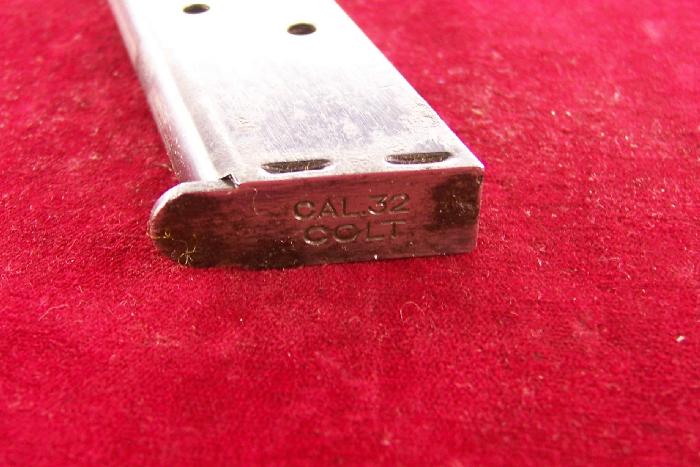 Colt 1903 Hammerless 32 Cal Magazine-Original For Sale at GunAuction ...