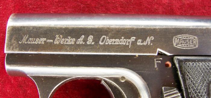 Mauser Wtp Ii 6.35mm Vest Pocket Pistol For Sale at GunAuction.com ...
