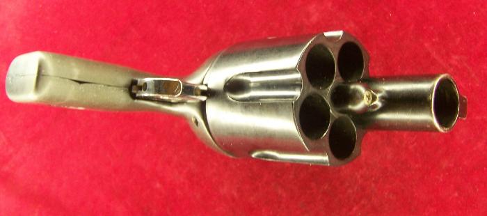Manville Tear Gas Revolver--5 Shot--12 Gauge For Sale at GunAuction.com ...