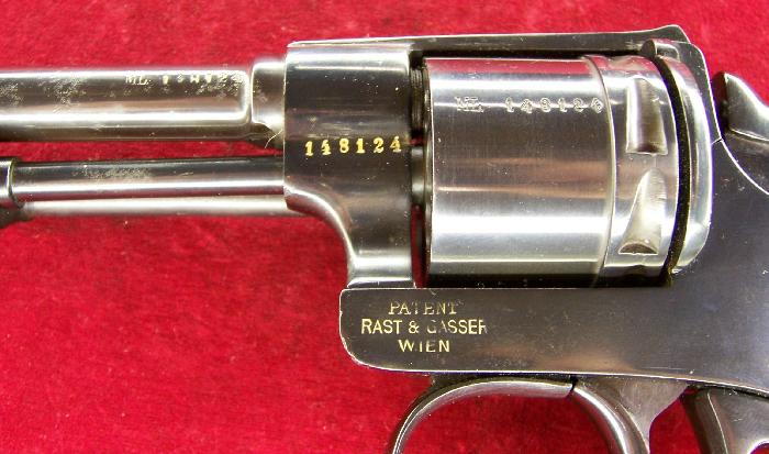 Rast Gasser 1898 8mm Austrian Military Issued Revolver For Sale at ...