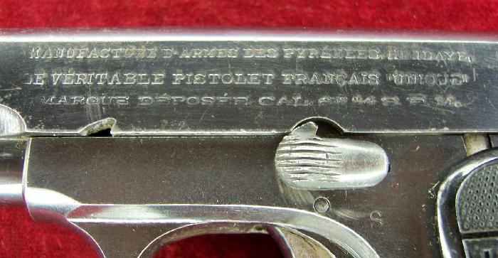 French Unique Model 10 6.35mm For Sale at GunAuction.com - 8464157