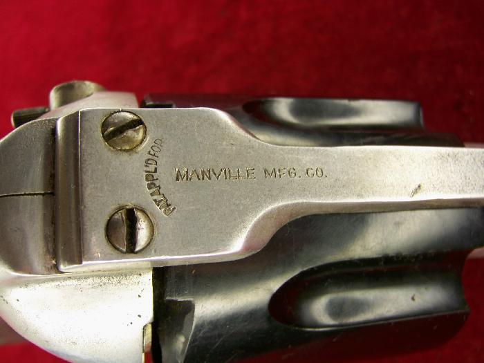 Manville Tear Gas Revolver--5 Shot--12 Gauge With Holster For Sale at ...