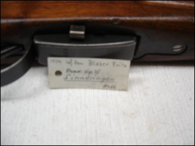 Swiss K-31 Rifle Wwii K-31, Walnut Stock, 1944 W/Soldiers Tag,Match For ...
