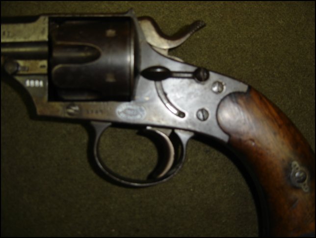 Imperial German Model 1879 Reichs Revolver-Mauser 1880-Unit Marked ...