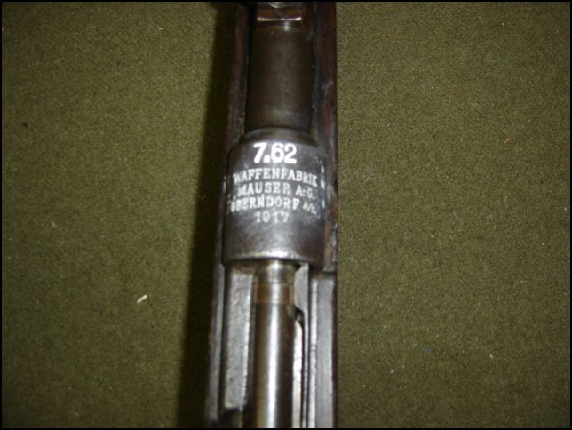 Israeli Mauser In .308 Model 98k Style-Started As A 1917 Gew 98 For ...