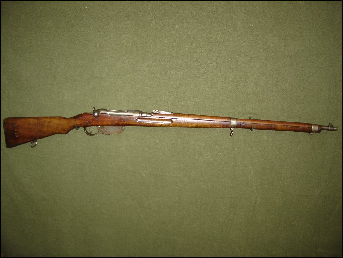 WWI Austrian Steyr Mannlicher Model 1895 long rifle-1915-Matching