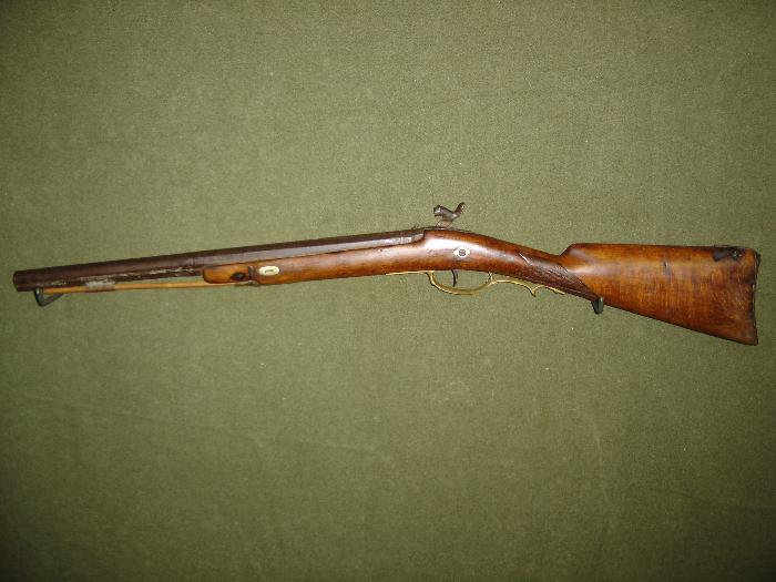 Antique Muzzleloader 16 Ga. Percussion Carbine- Very Nice For Sale at ...