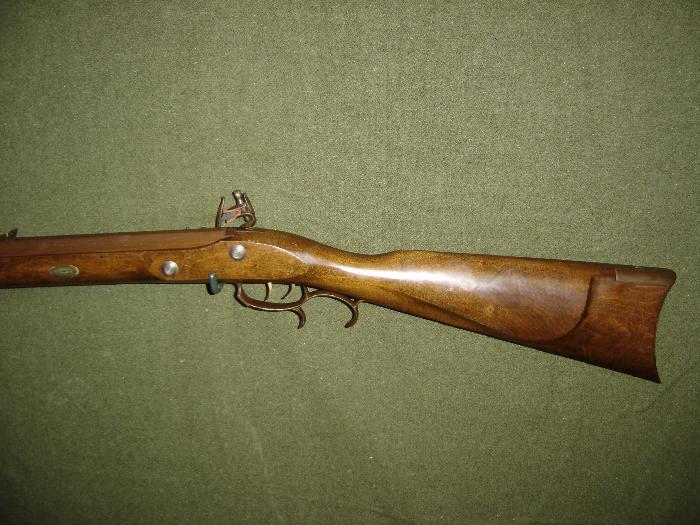 Cva Flintlock Target Rifle .45 Cal Halfstock Muzzleload W/ Double Set ...