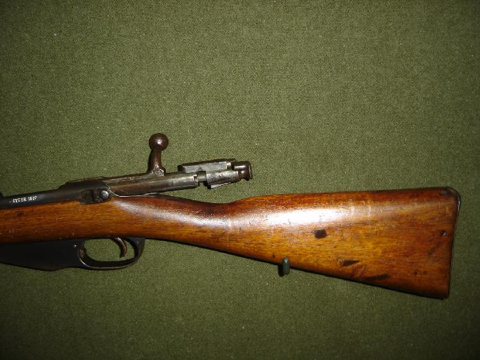 Model 1895 Dutch Carbine Steyr 1897 With Auxilery Japanese Bayonet Lug ...