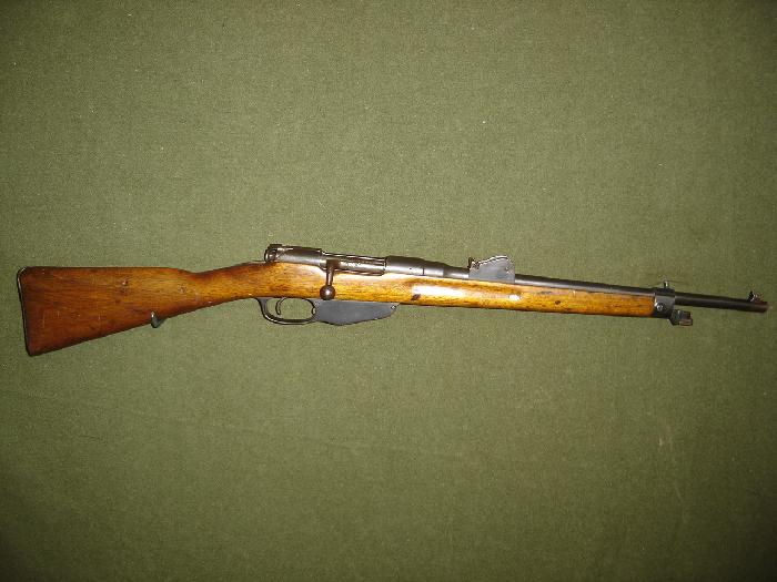 Model 1895 Dutch Carbine Steyr 1897 With Auxilery Japanese Bayonet Lug ...