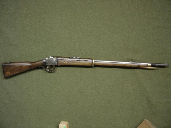 Brazil Comblain Rifle- Rare !! Model 1874-Belgian Made With Brass ...
