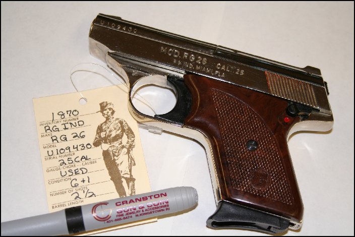 Rg Ind Model Rg-26 25 Cal With A 2 1/4"Barrel Single Action For Sale at ...