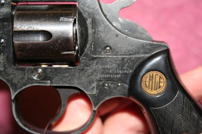 Emeg .22 Lr Revolver Made In Germany Dbl Action With A 2"Barrel Six ...