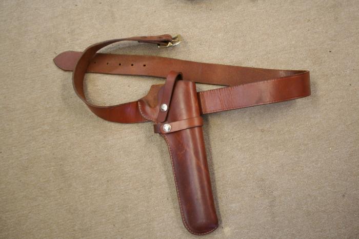 Hunter Leather Hip Rig Model 1100-73 W/Belt Wow For Sale at GunAuction ...