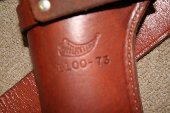 Hunter Leather Hip Rig Model 1100-73 W/Belt Wow For Sale at GunAuction ...