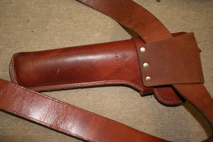 Hunter Leather Hip Rig Model 1100-73 W/Belt Wow For Sale at GunAuction ...